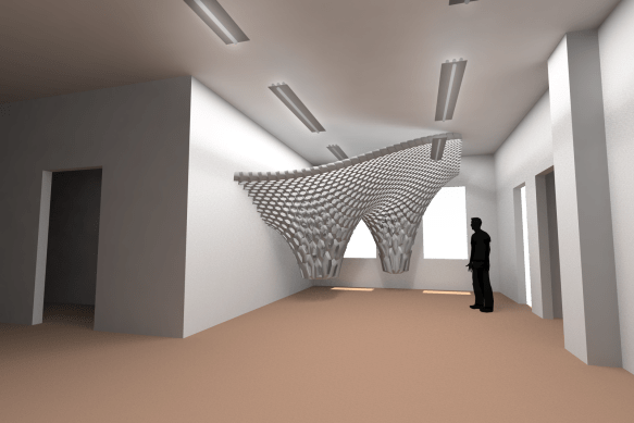 Hextrusion: Hanging Installation – Parametrics