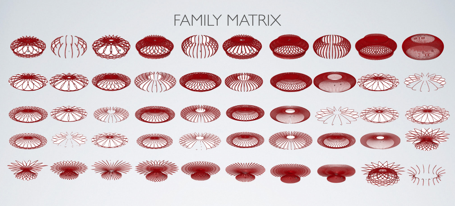 Family Matrix – Parametrics